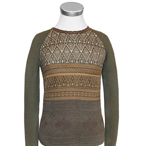 Sol Alpaca | Sweaters | Multipattern Jewel Pullover Made In Peru | Poshmark